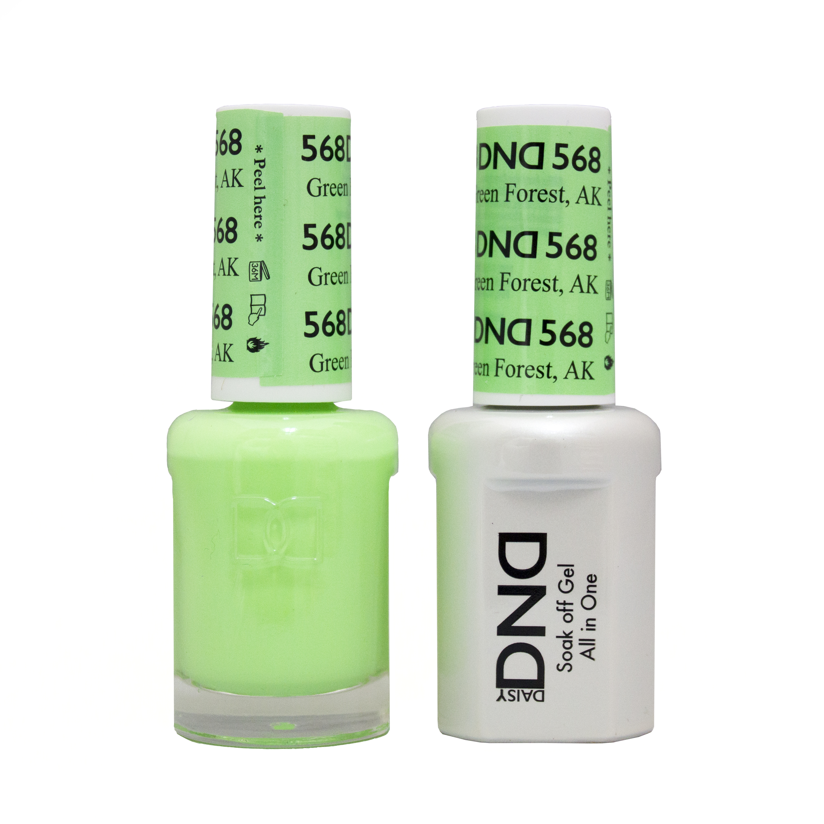 DND – Green Forest, Ak 568 – Hollywood Nails Supply UK
