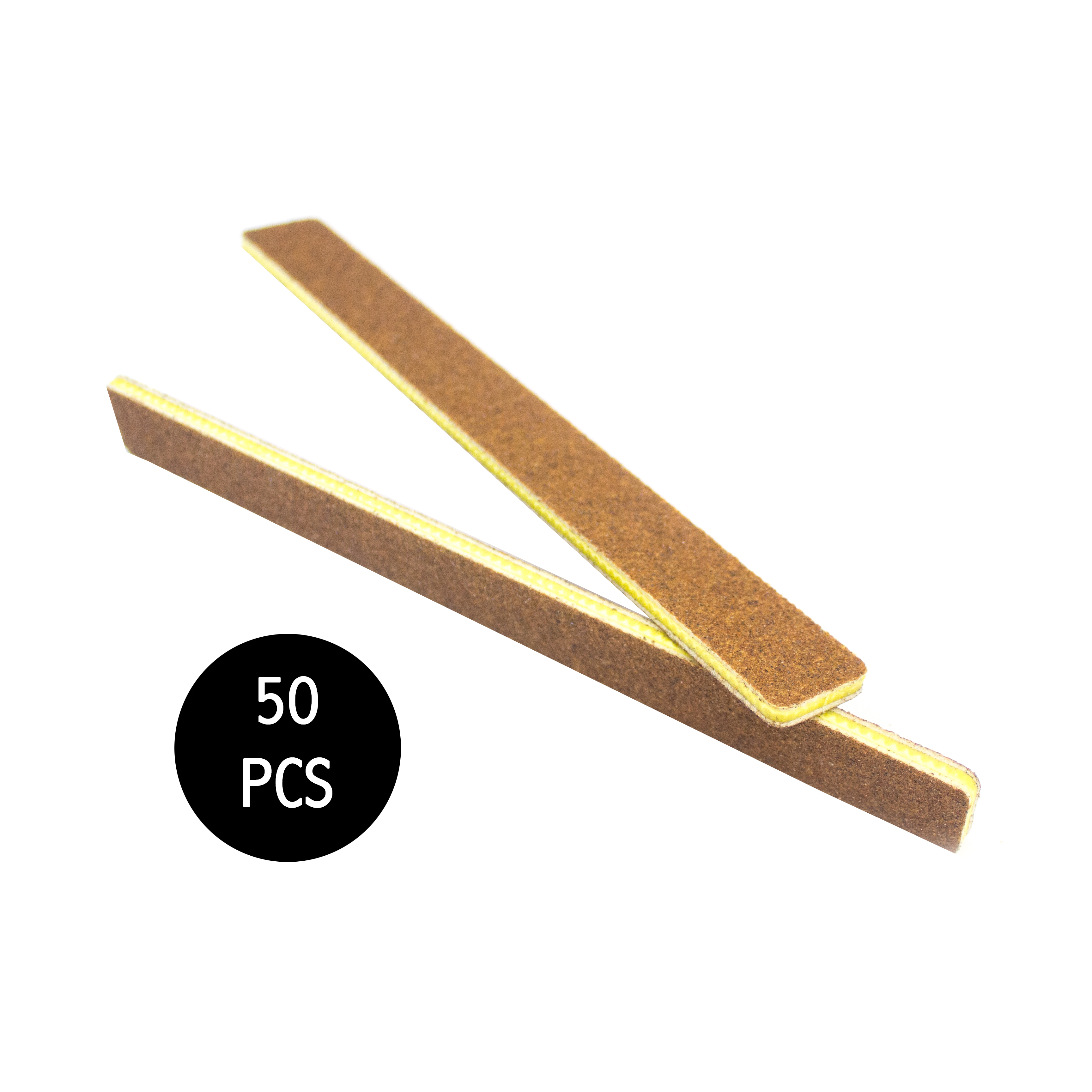 Gold Washable Files- 50pcs - Hollywood Nails Supply UK