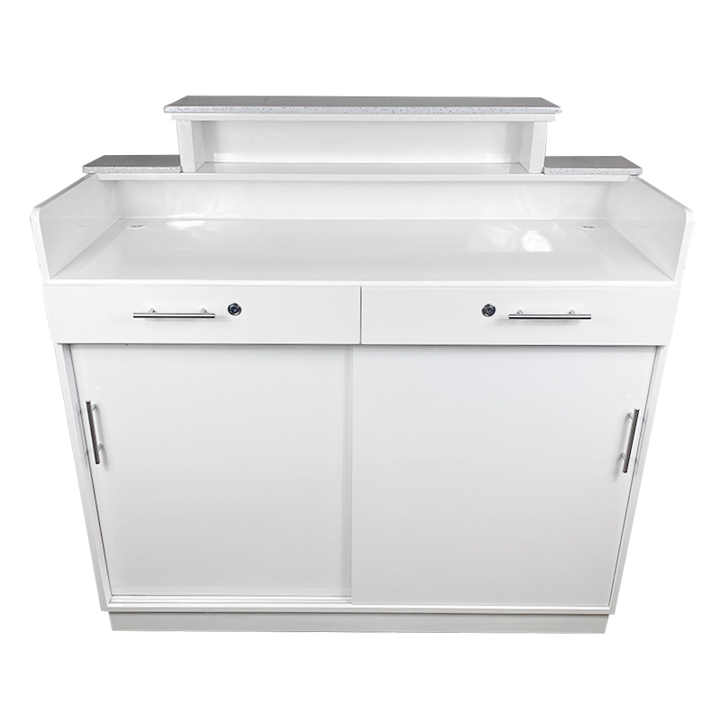 Nail Pro - Salon Reception Counter White - Hollywood Nails Supply UK